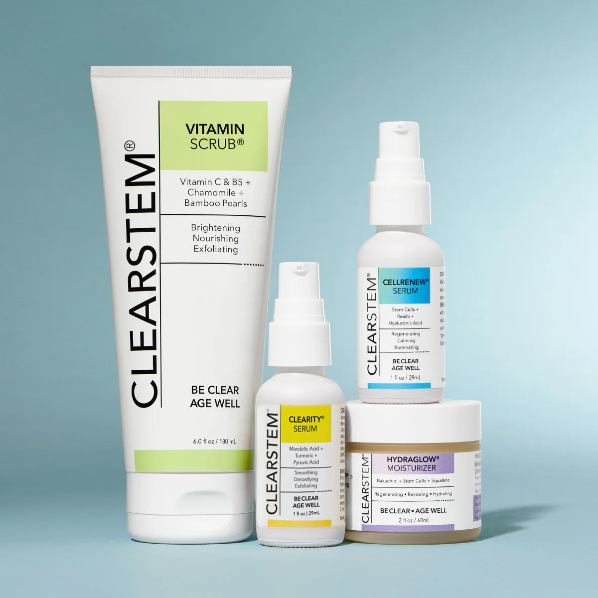 Clear Skin Routine | Anti Acne & Anti-Aging Skincare Products Set