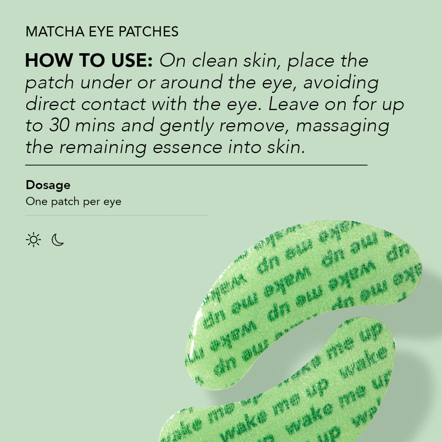 MATCHA EYE PATCHES x Alyssa Lynch