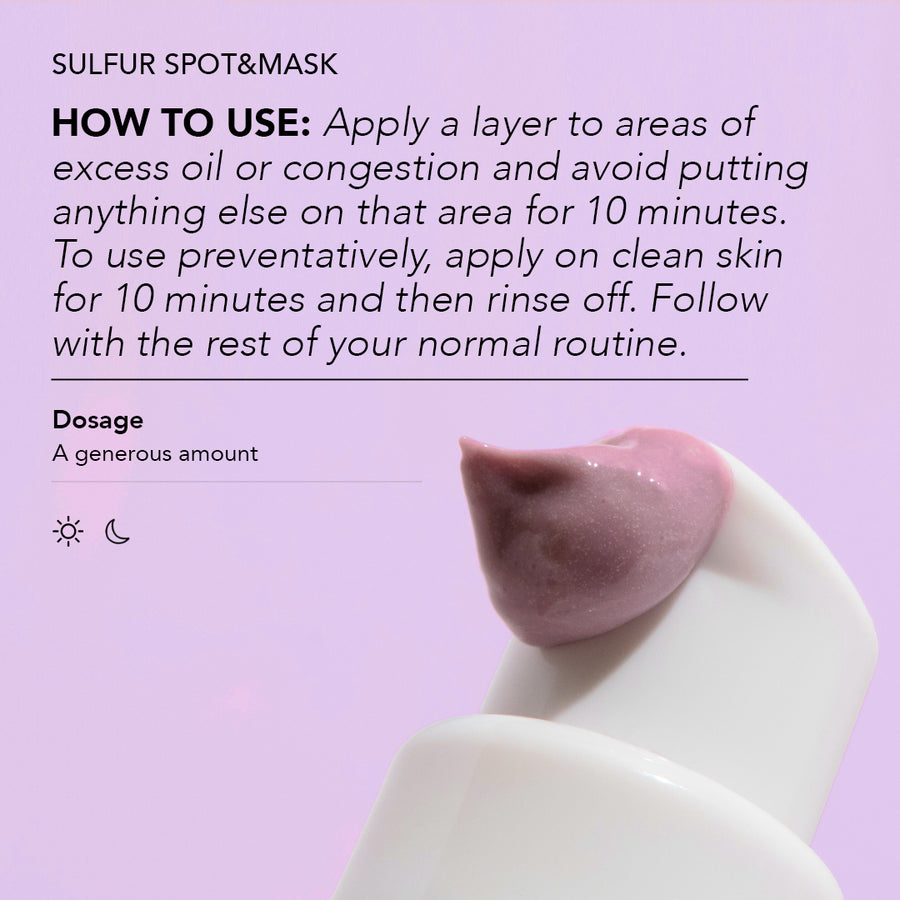 Sulfur Spot Treatment & Mask | CLEARSTEM